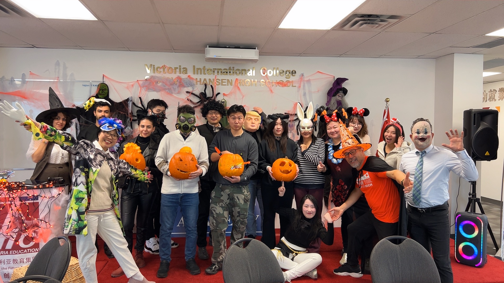 Hansen’s Halloween Party Haunts and Delights Students - Hansen Academy